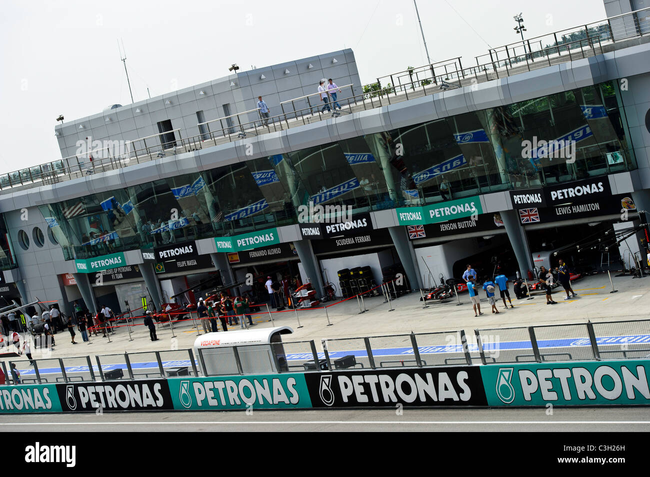 F1 Pit Lane High Resolution Stock Photography and Images - Alamy