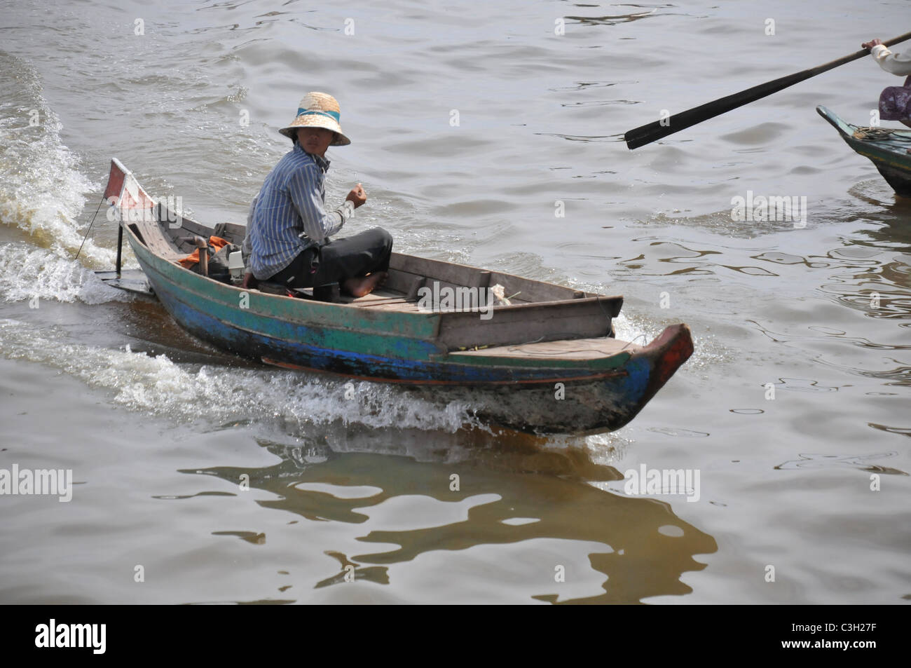 Vietnamese Boat People Cambodia Stock Photo - Alamy