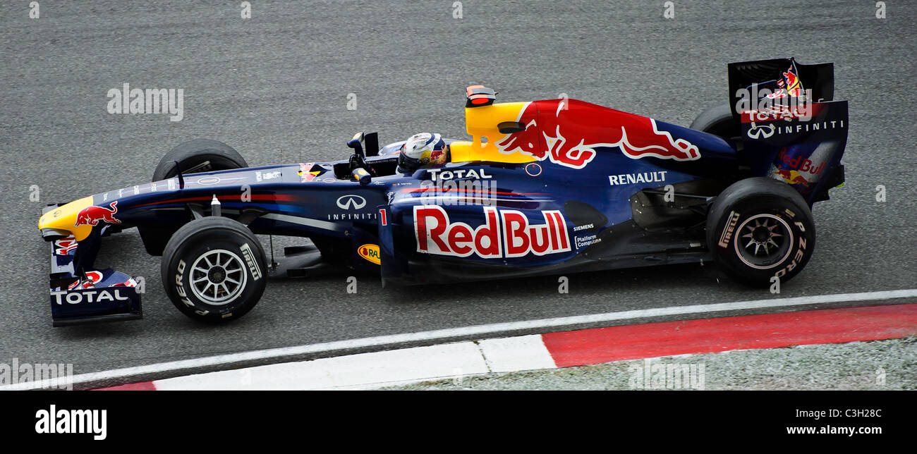 Sebastian Vettel - Red Bull Racing Stock Photo - Alamy