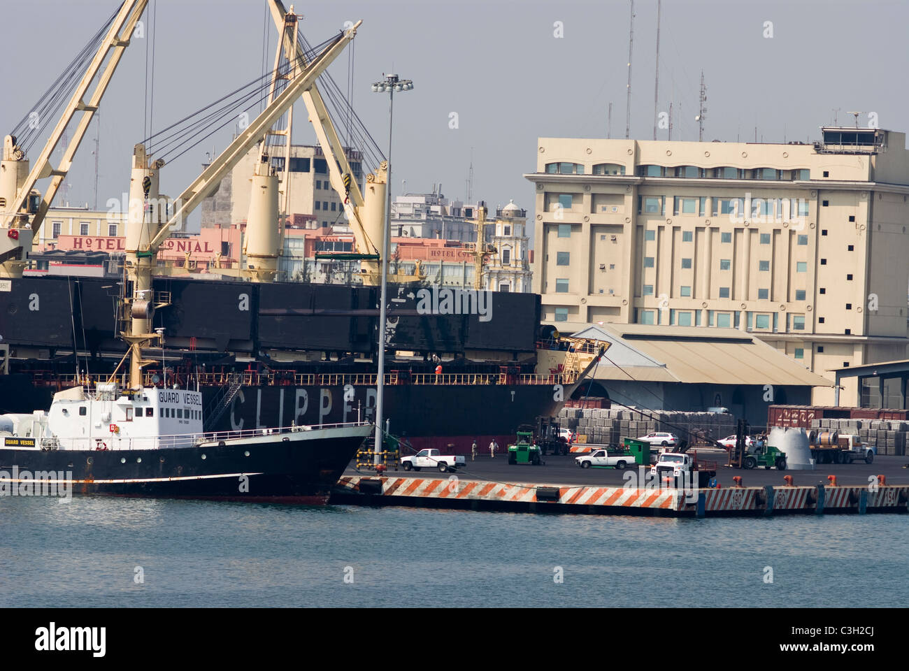 Mexico. Port of Veracruz Stock Photo - Alamy