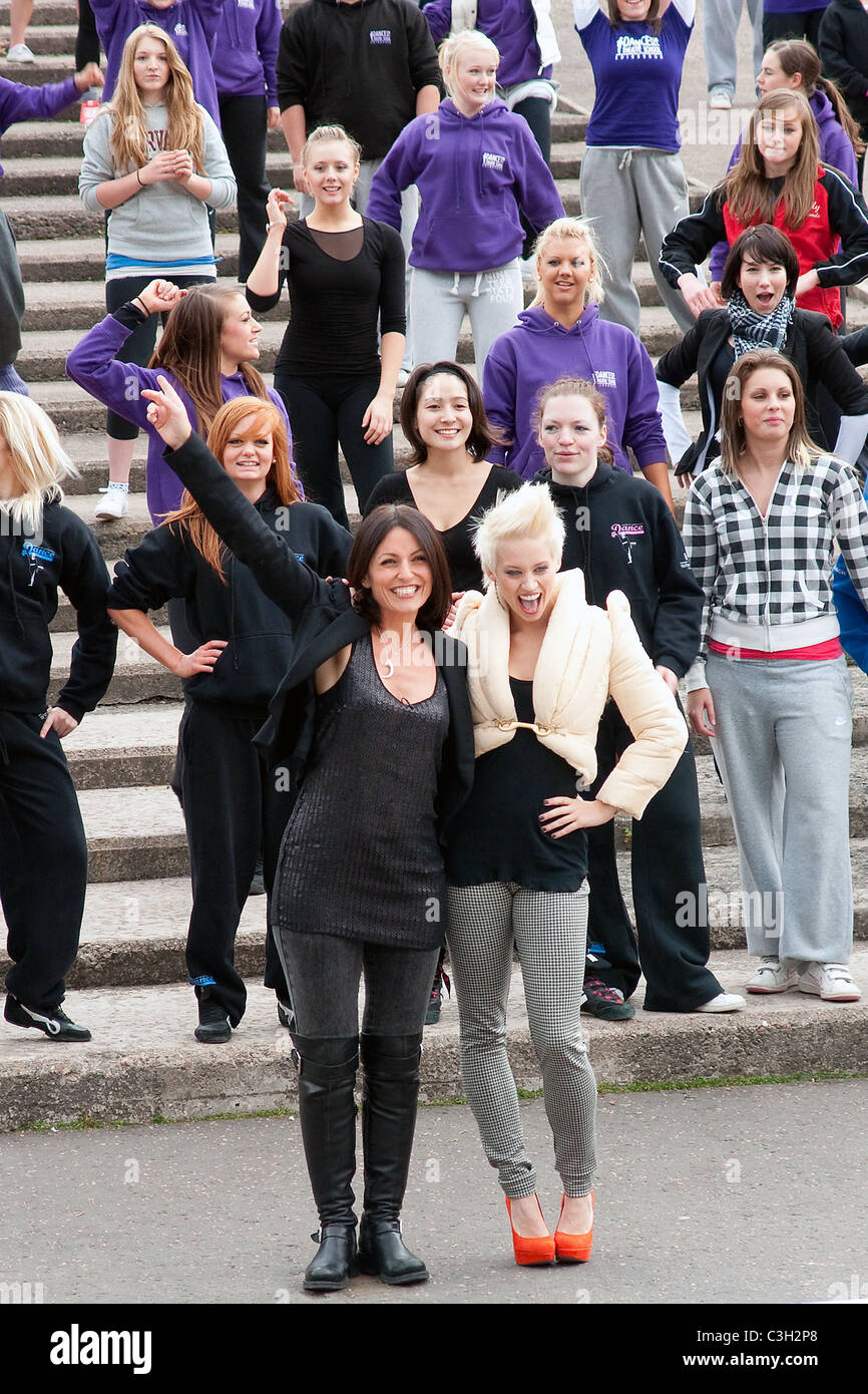 Davina McCall and Kimberly Wyatt Sky 1 launches the TV dance series ...