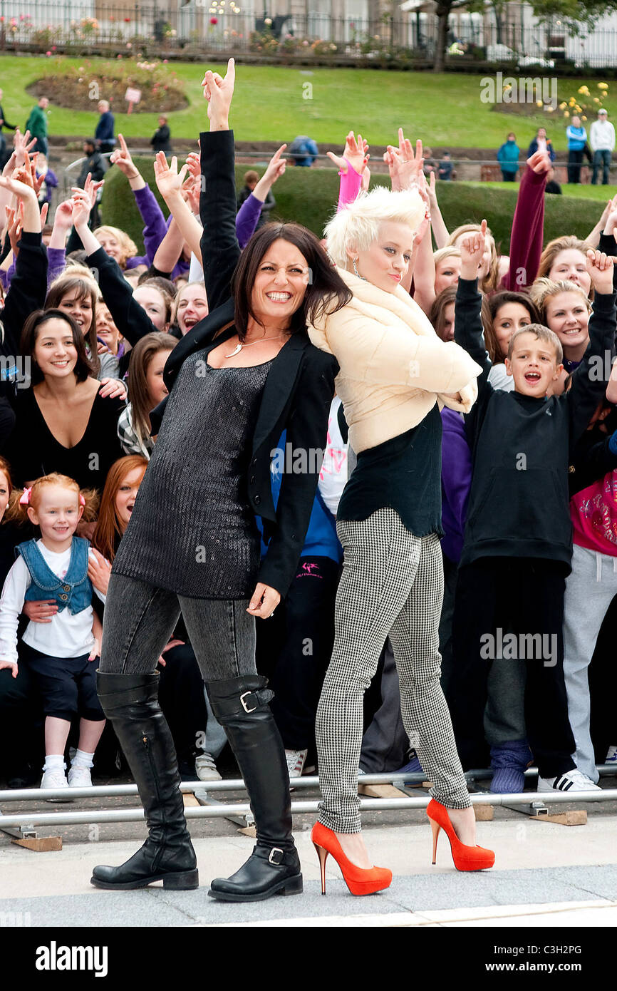 Davina McCall and Kimberly Wyatt Sky 1 launches the TV dance series ...
