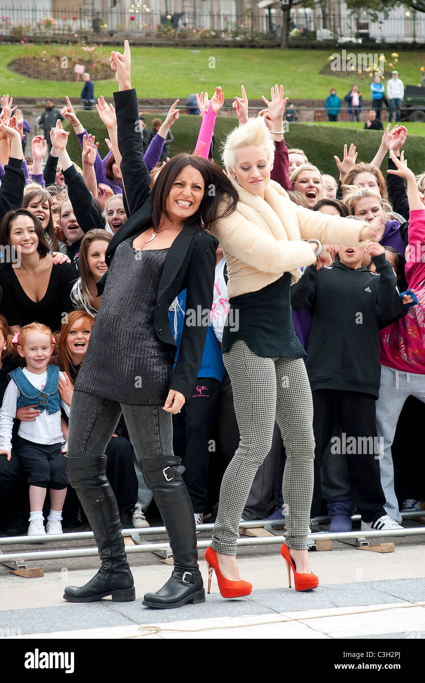 Davina McCall and Kimberly Wyatt Sky 1 launches the TV dance series ...