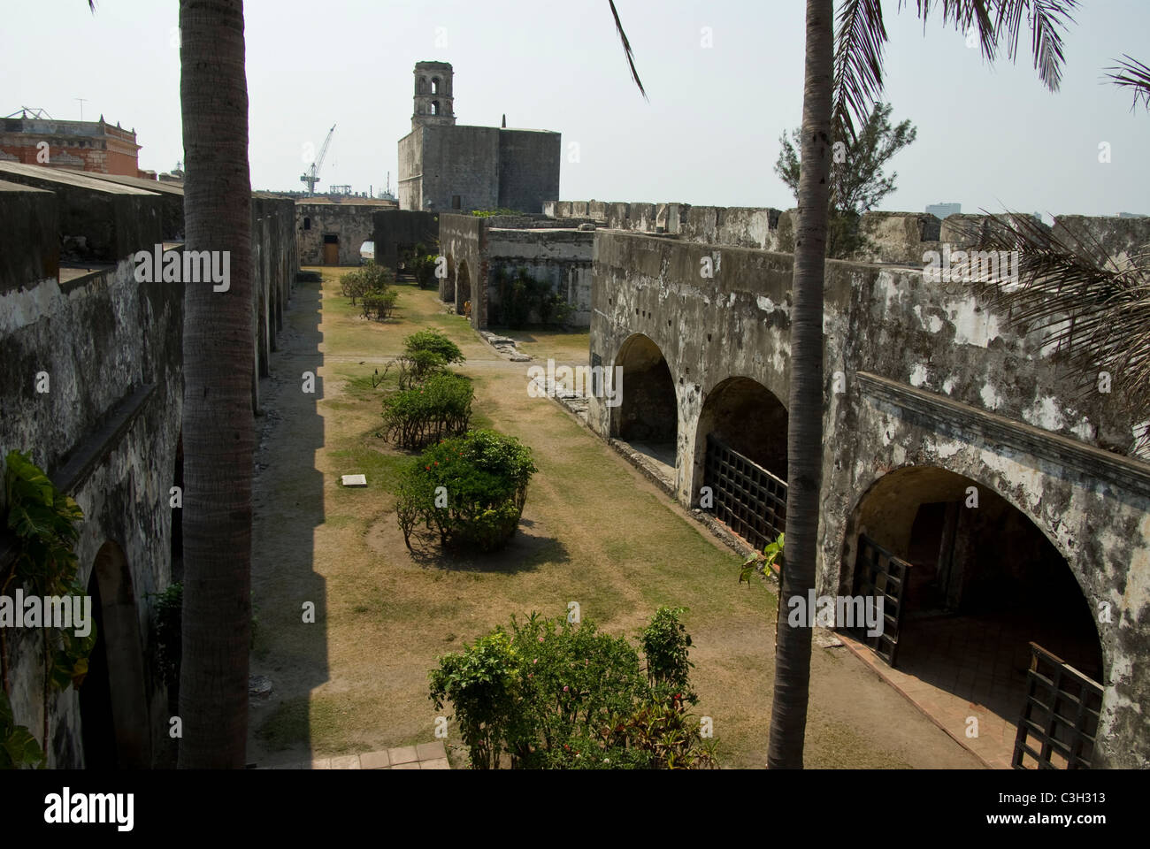 Mexico. Veracruz city. Fort San Juan de Ulua. 16th and 17th centuries ...