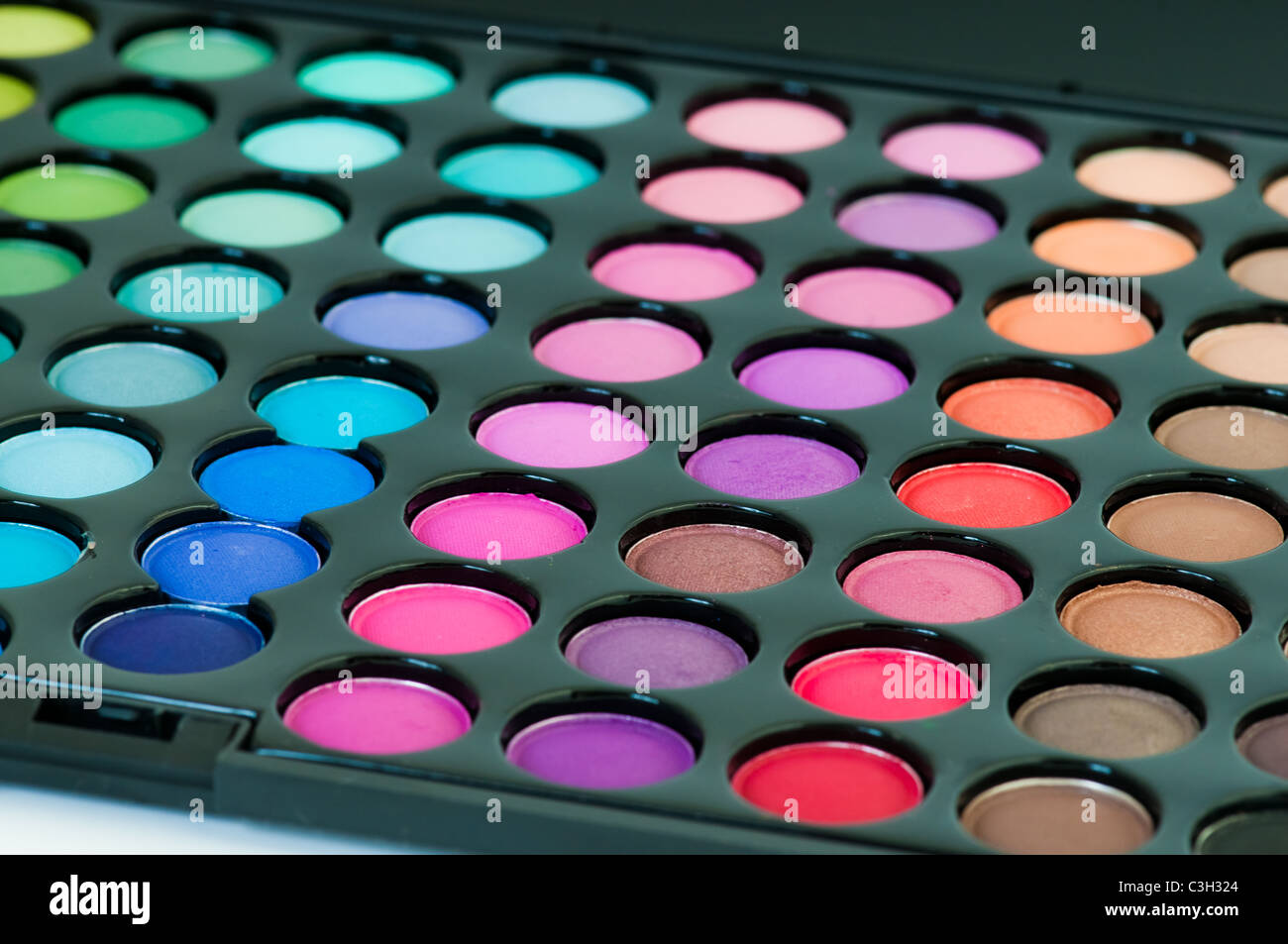 multicolored eye shadows Stock Photo - Alamy