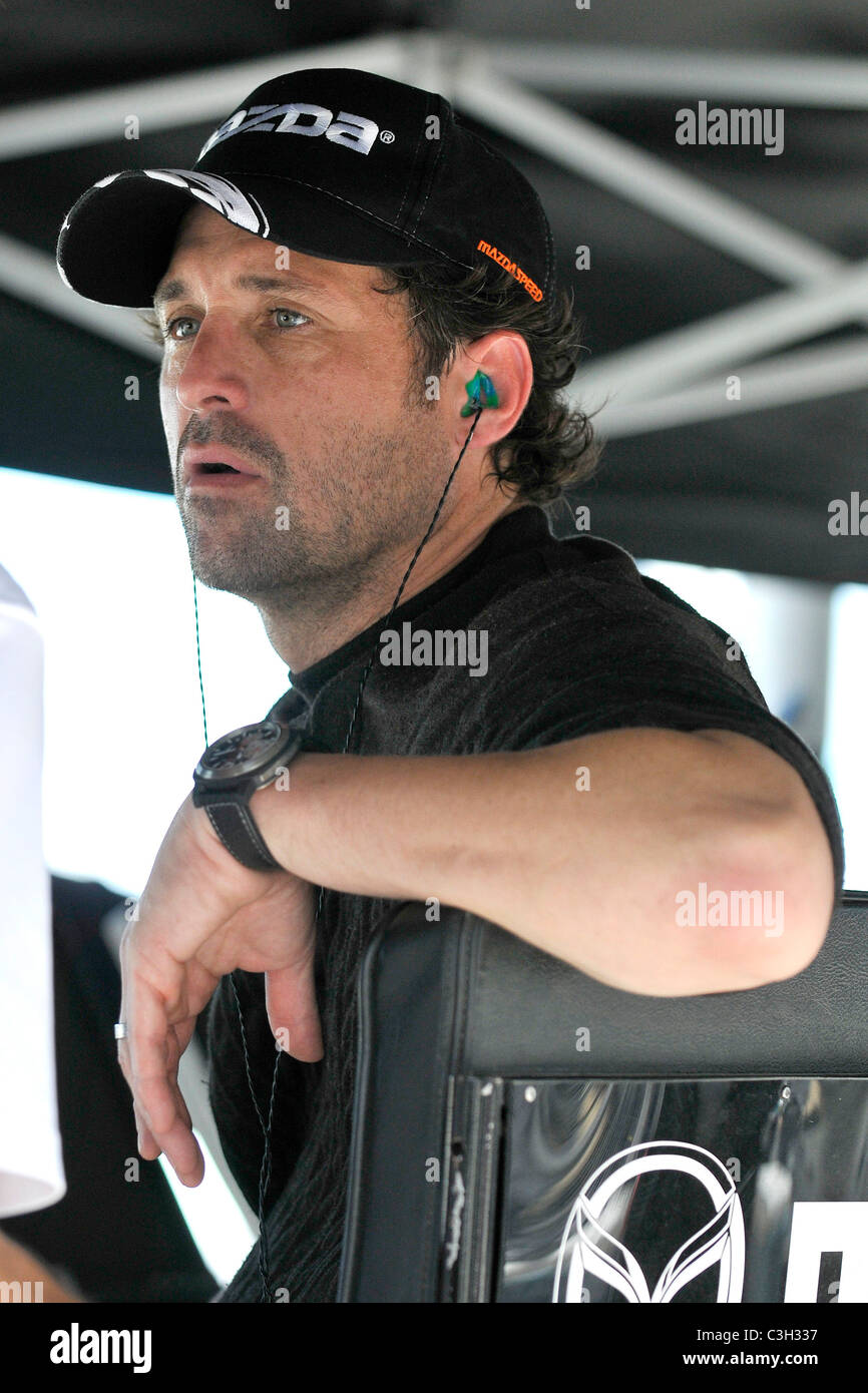 Patrick Dempsey makes an appearance at the Homestead Miami Speedway ...