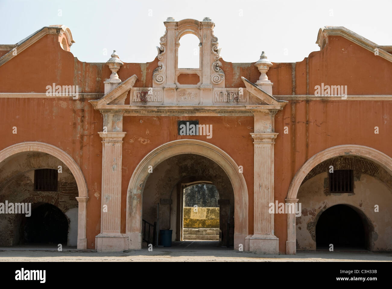 Mexico. Veracruz city. Fort San Juan de Ulua. 16th and 17th centuries ...