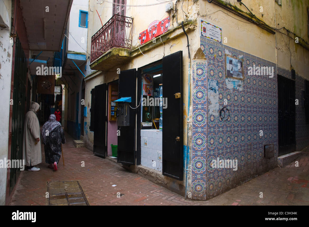 Medina old town Tangier Morocco northern Africa Stock Photo - Alamy