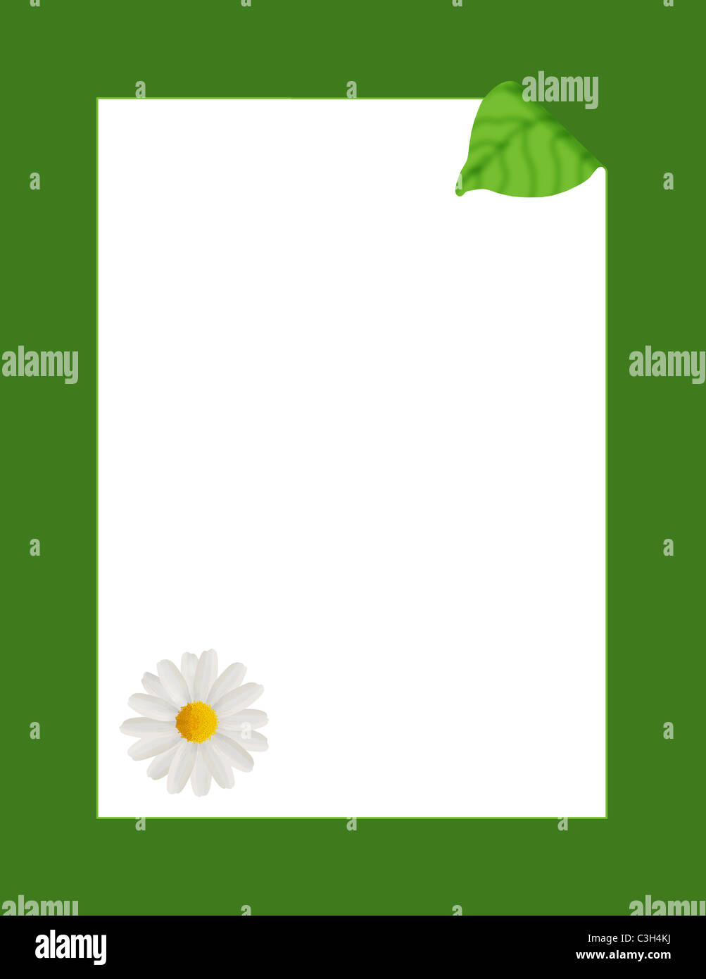Green Page Borders