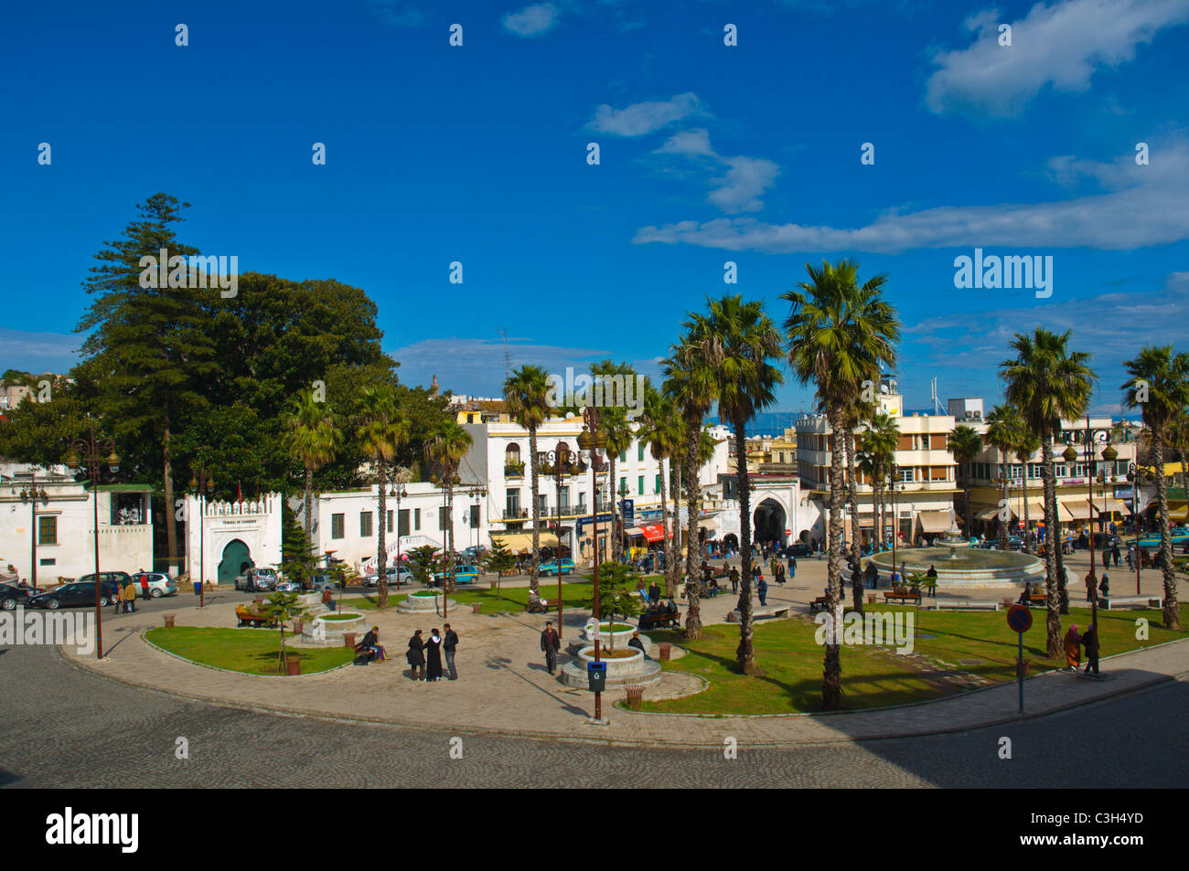 Le grand socco square tangier morocco hi-res stock photography and ...
