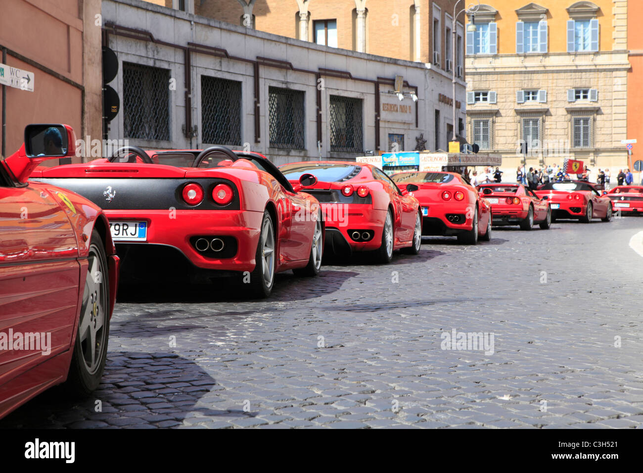 Ferrari Car In Rome High Resolution Stock Photography and Images - Alamy