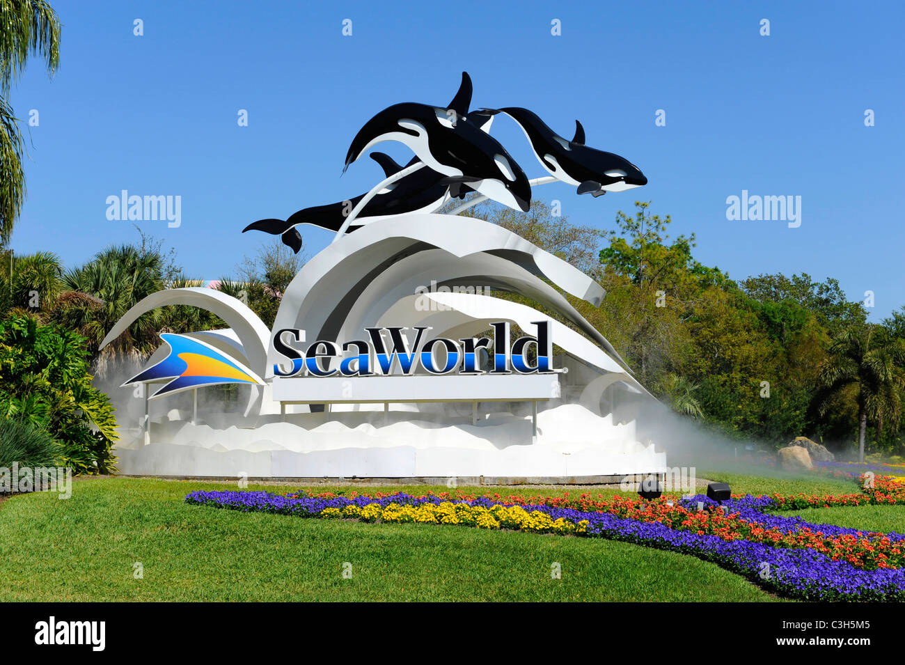 Sea World Adventure Theme Park Orlando Florida Stock Photo - Alamy