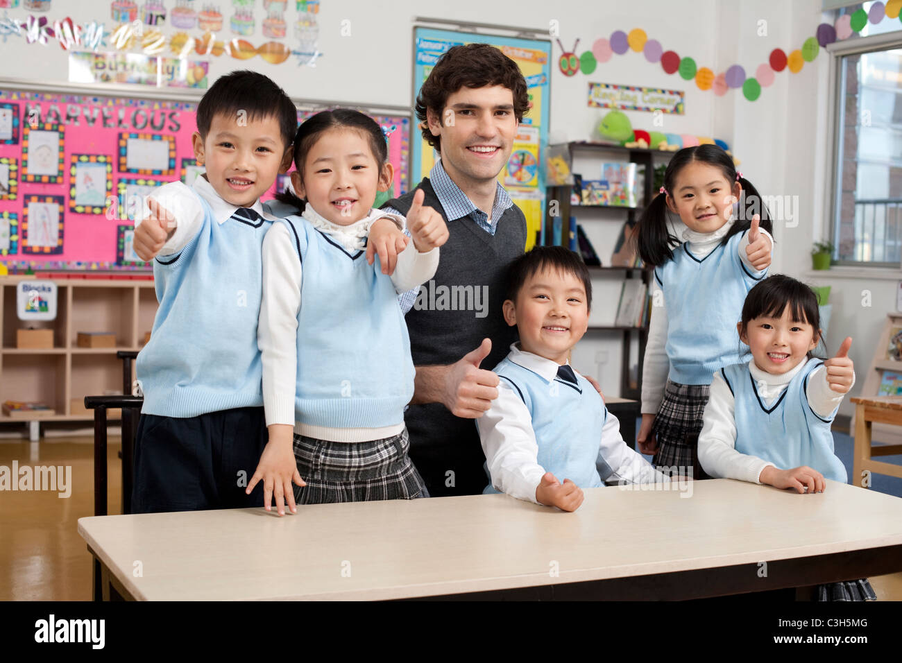 Teacher Thumbs Up High Resolution Stock Photography and Images - Alamy
