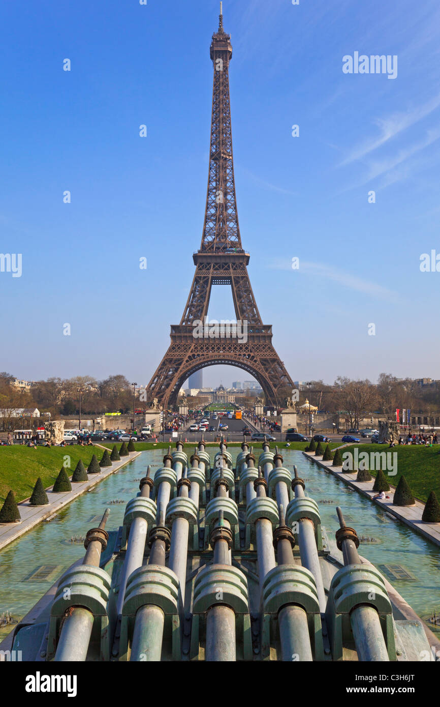 Eiffel Tower, Paris's main attractions. Paris. France Stock Photo - Alamy