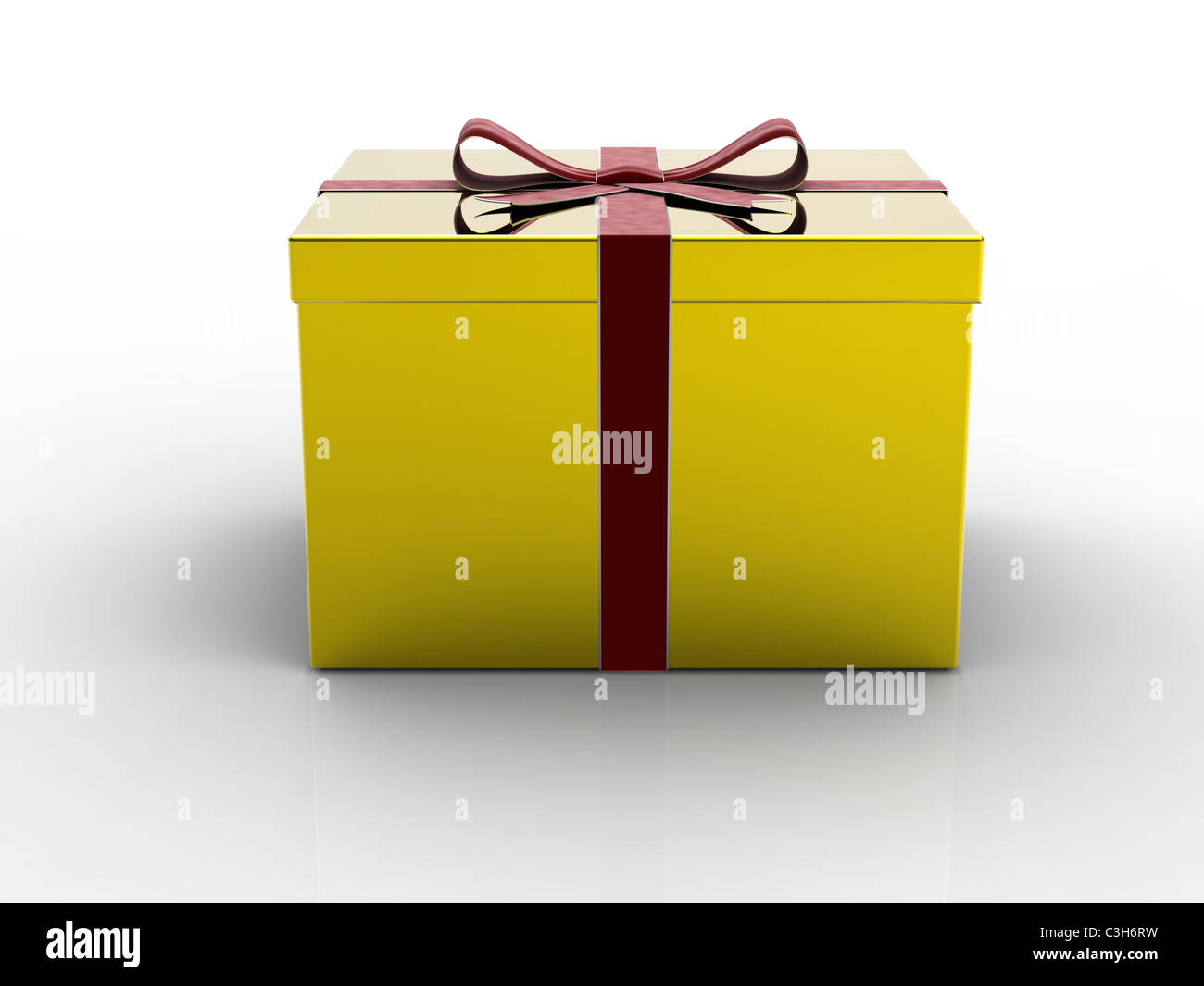 Gift wrap bow gold hi-res stock photography and images - Alamy