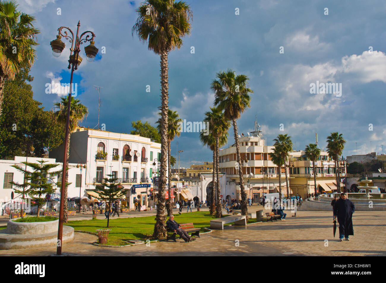 Le grand socco square tangier morocco hi-res stock photography and ...