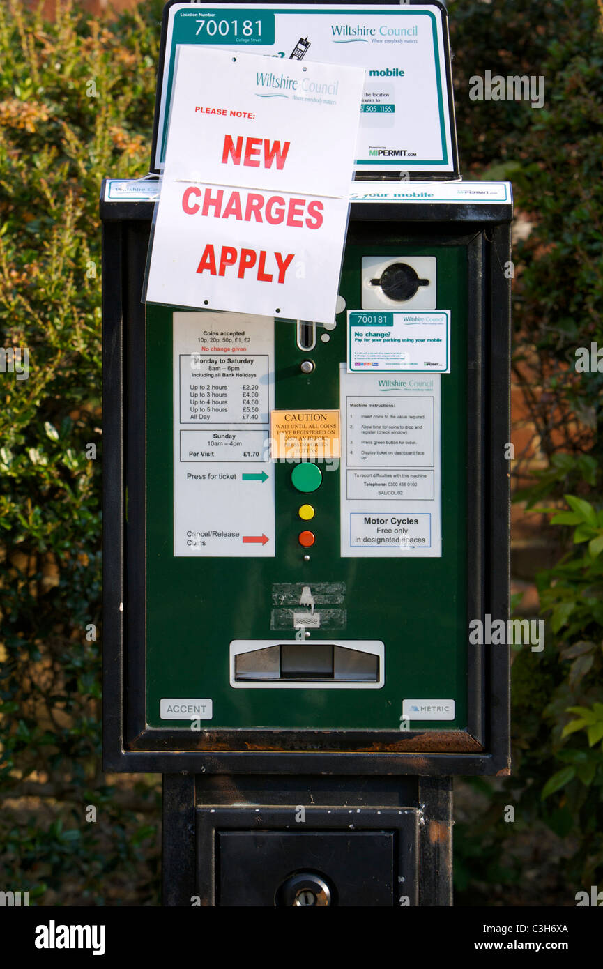 Parking ticket machine Stock Photo - Alamy