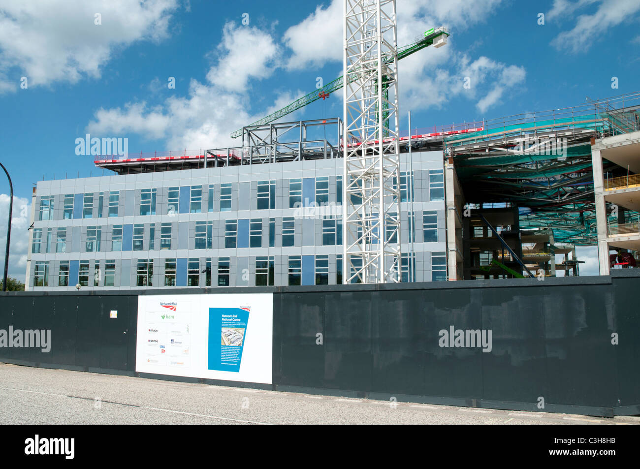 Network Rail Hq Milton Keynes Steelconstructioninfo Car Park, Milton ...