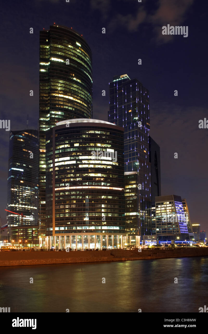 Modern architecture russia night hi-res stock photography and images ...