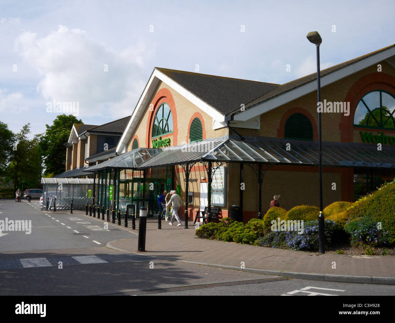 Waitrose supermarket Hythe Kent Stock Photo - Alamy