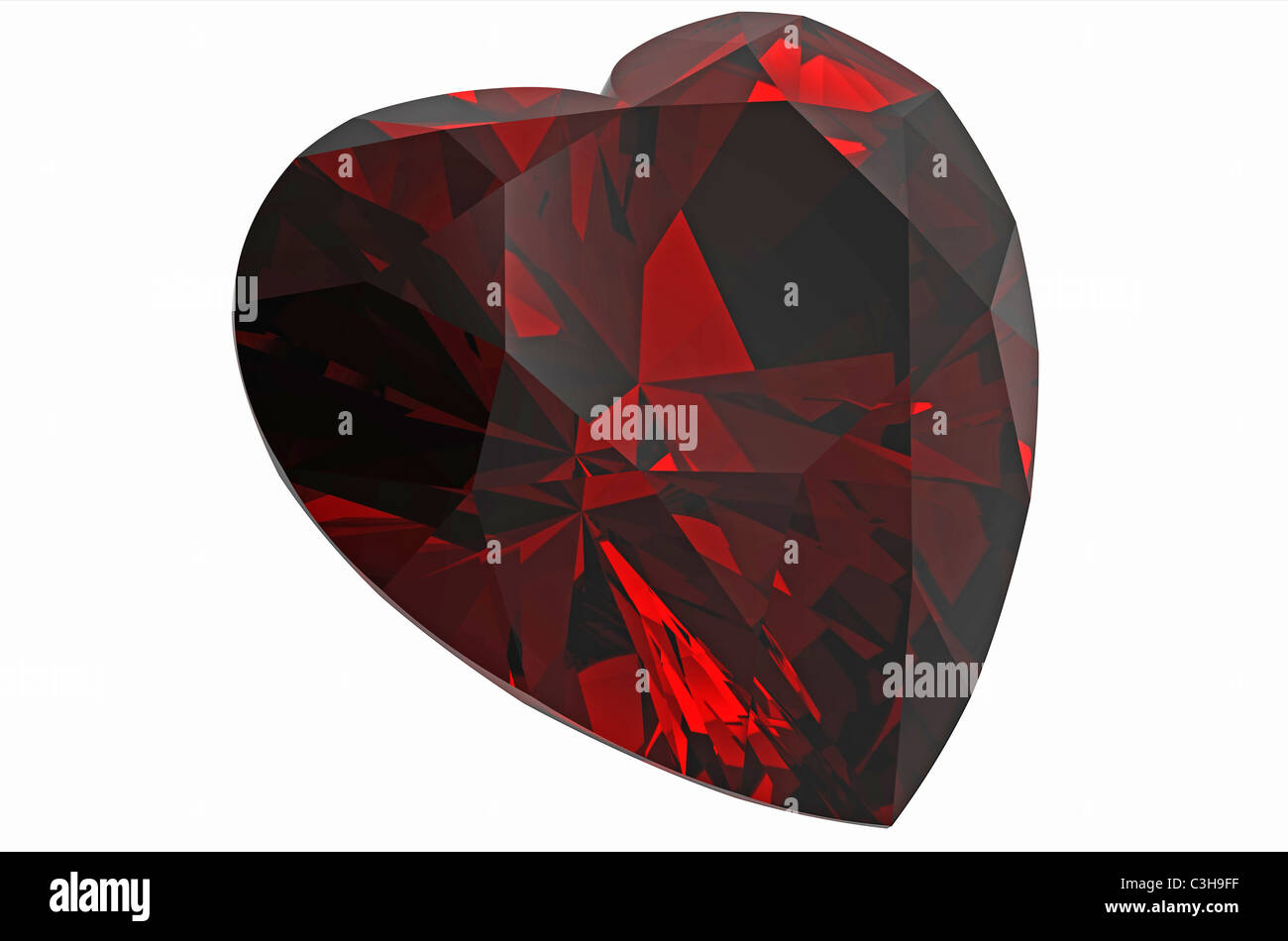 Red diamond in form hi-res stock photography and images - Alamy