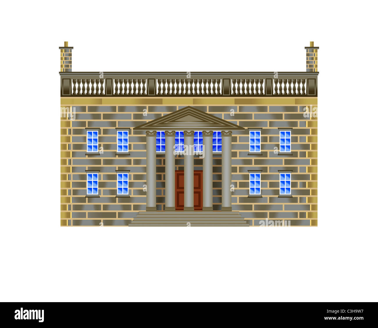 Palladium mansion hi-res stock photography and images - Alamy