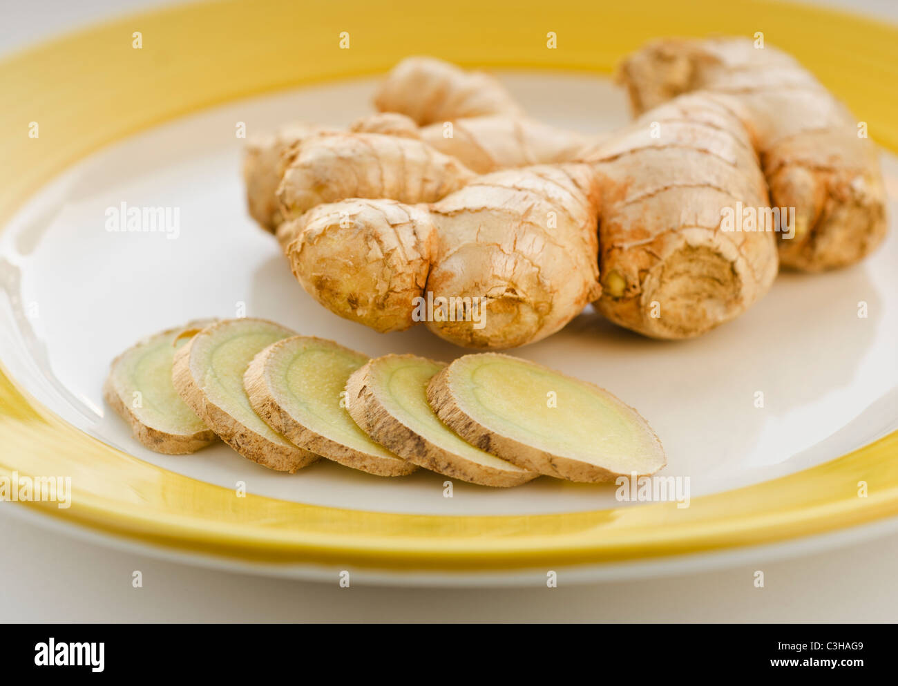 Ginger slice hi-res stock photography and images - Alamy