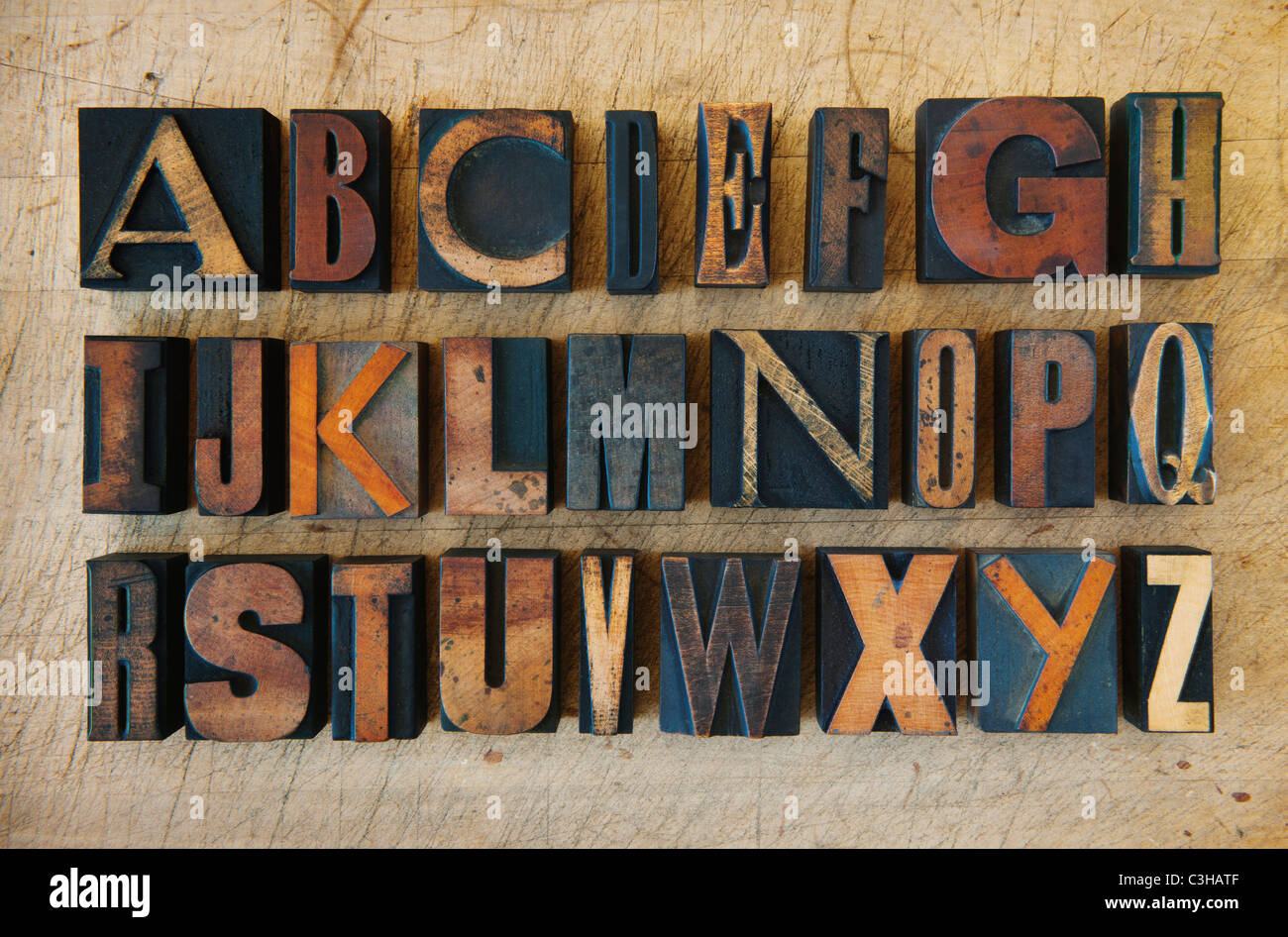 Letterpress hi-res stock photography and images - Alamy