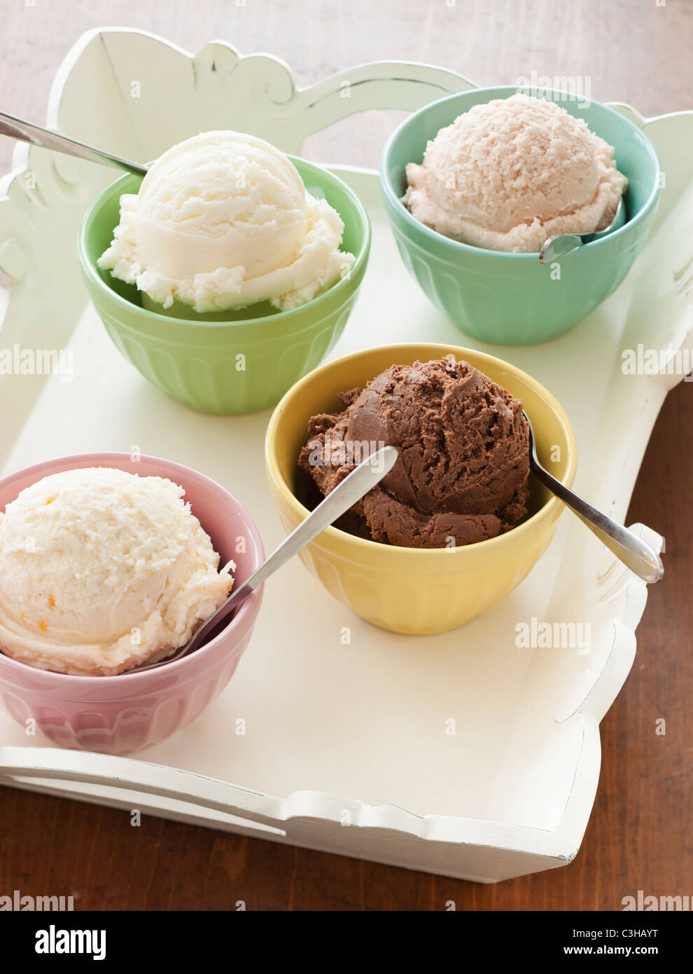 Ice cream selection hi-res stock photography and images - Alamy