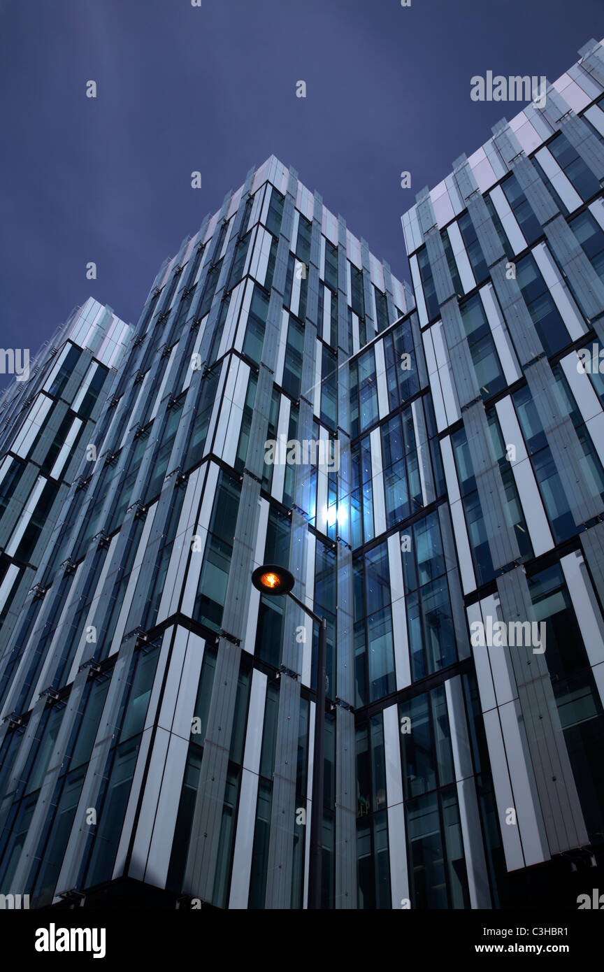 Architecture in Spinningfields Manchester UK Stock Photo - Alamy