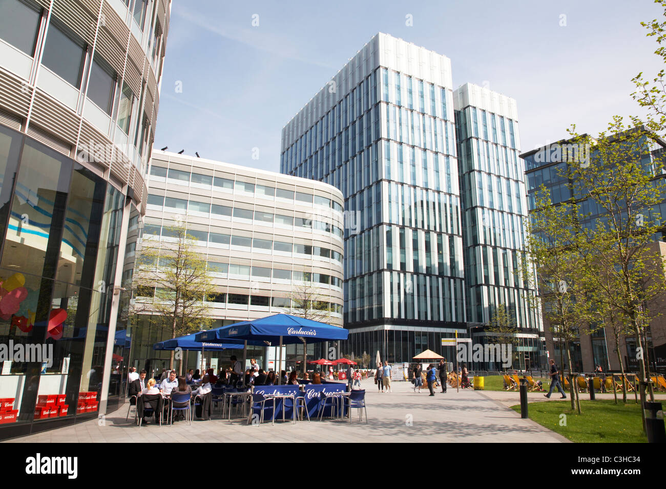 Carluccio`s restaurant in Manchester UK Stock Photo - Alamy