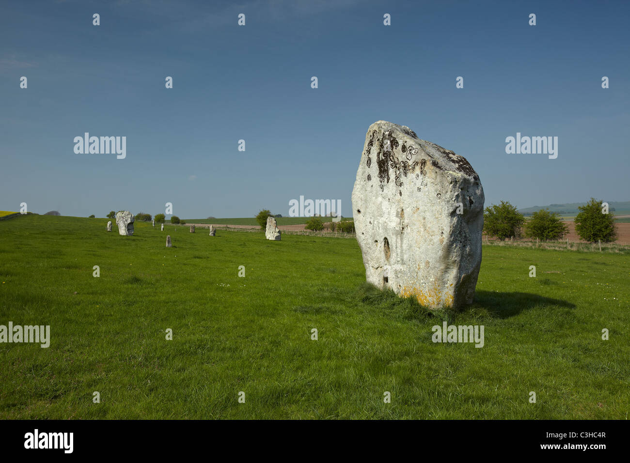 Avebury Stone Circle, Avebury, Wiltshire, England, UK Stock Photo - Alamy