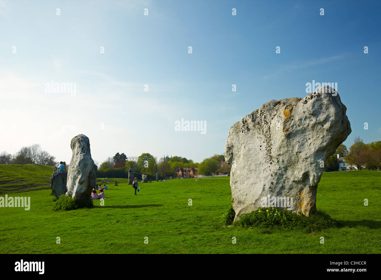 Avebury Stone Circle, Avebury, Wiltshire, England, UK Stock Photo - Alamy