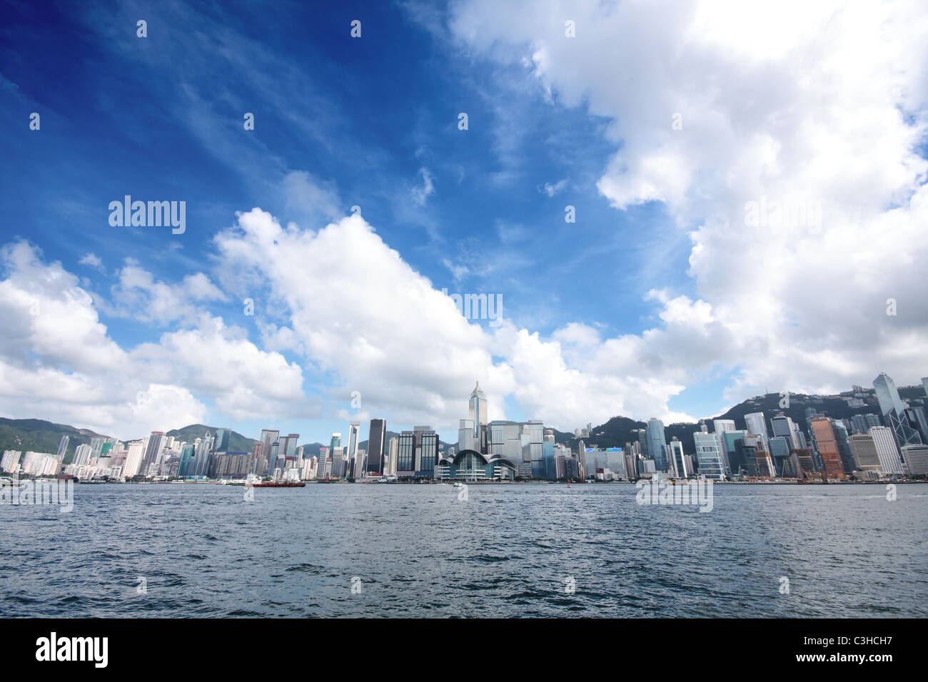 Hong Kong skylines Stock Photo - Alamy