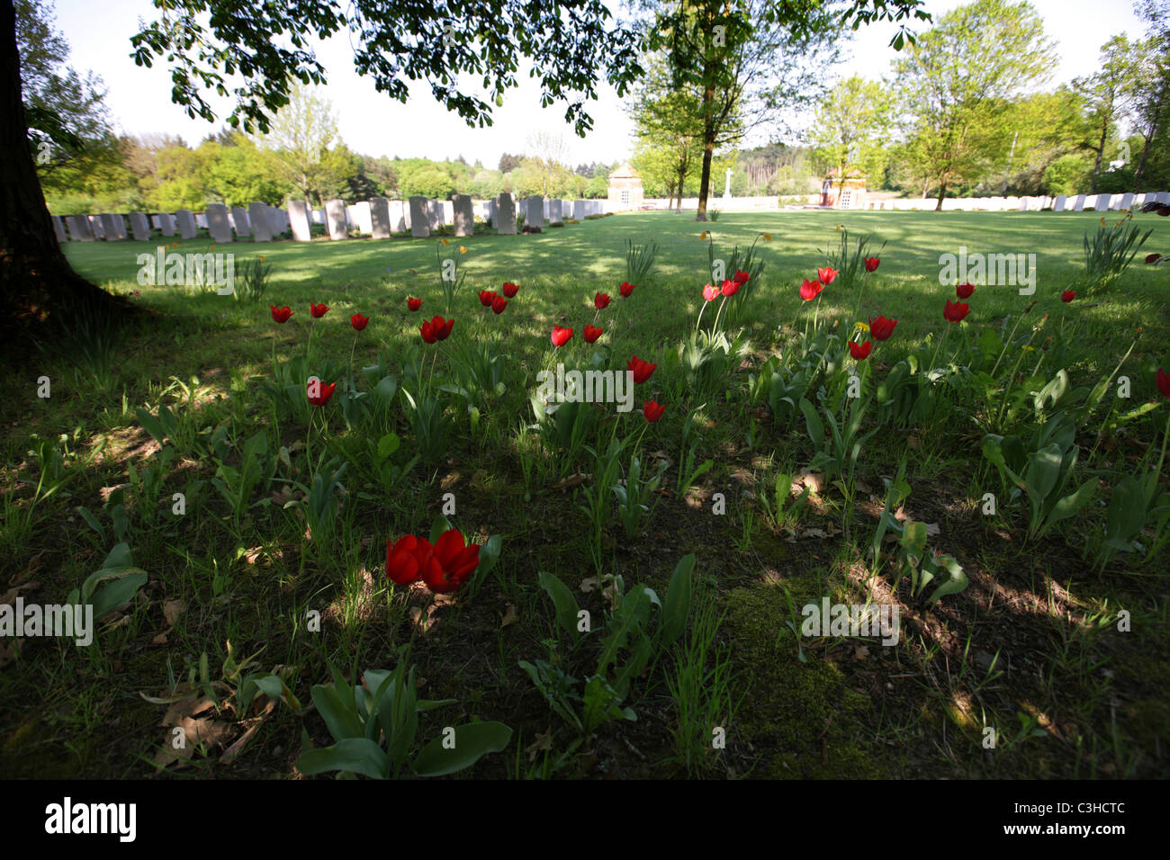 Commonwealth War Graves Commission cemetery of the fallen during World ...