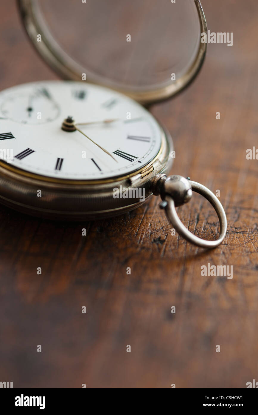 Close up of pocket watch Stock Photo - Alamy