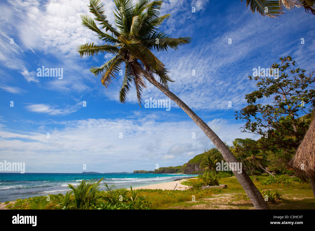 Yasawa Island Resort and Spa, Yasawa Islands, Fiji Stock Photo - Alamy
