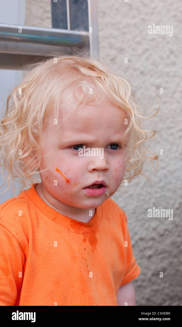 Mucky baby hi-res stock photography and images - Alamy
