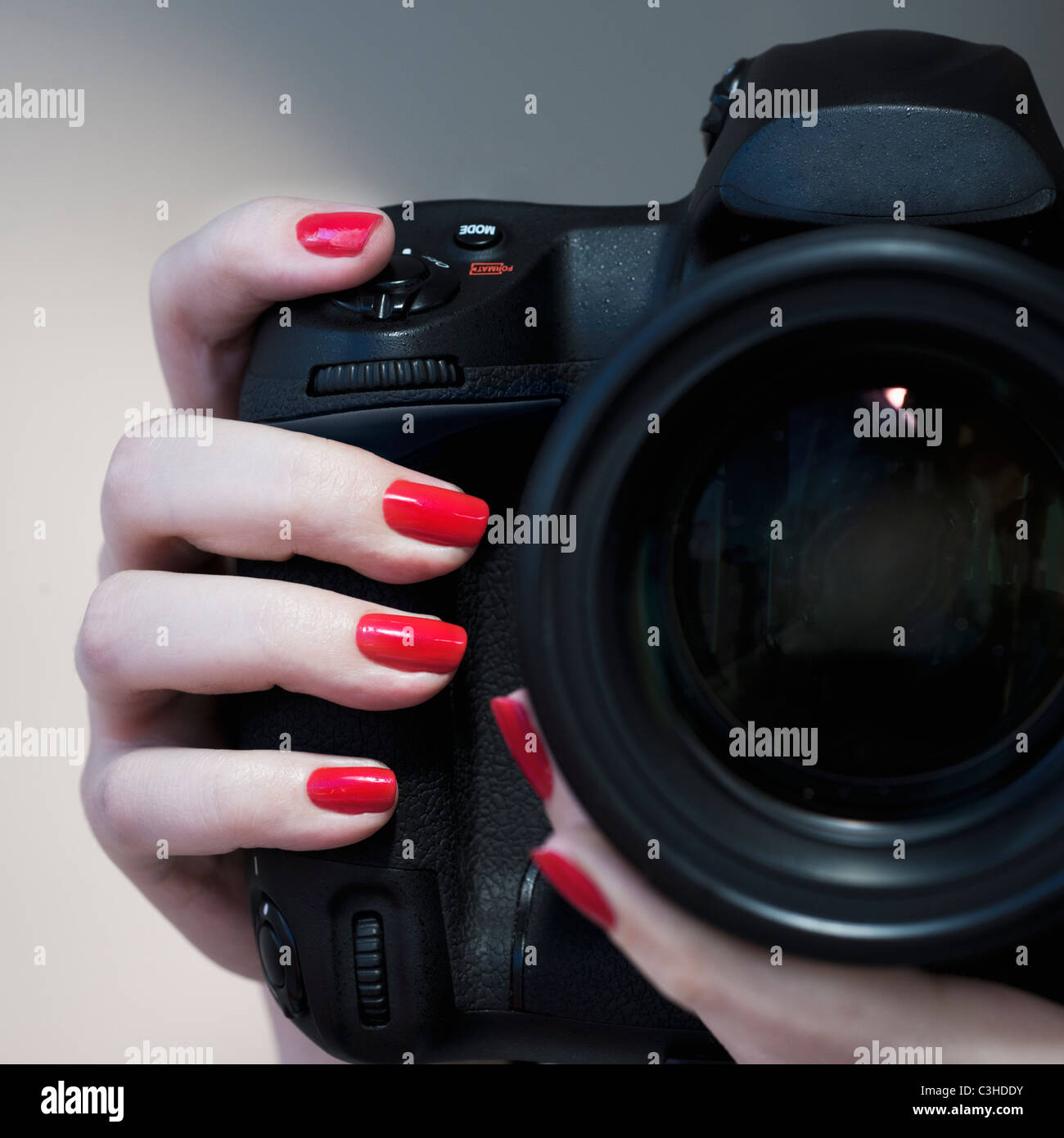 Red one camera hi-res stock photography and images - Alamy