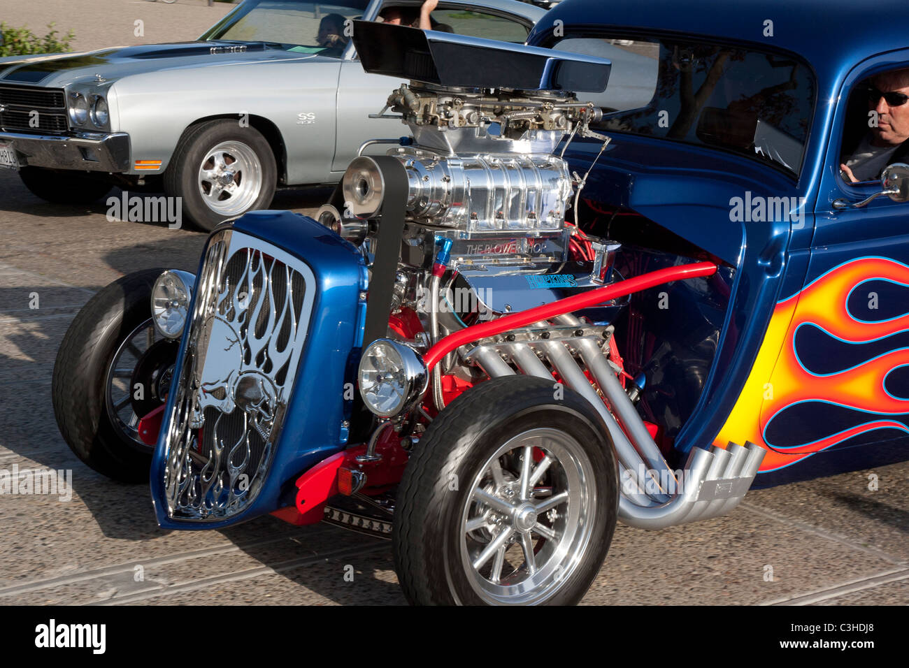 Custom hot rod engine hi-res stock photography and images - Alamy
