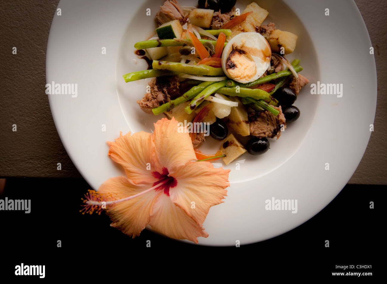 Breakfast, Yasawa Island Resort and Spa, Yasawa Islands, Fiji Stock ...