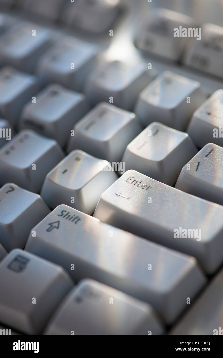 Studio shot of computer keyboard Stock Photo - Alamy