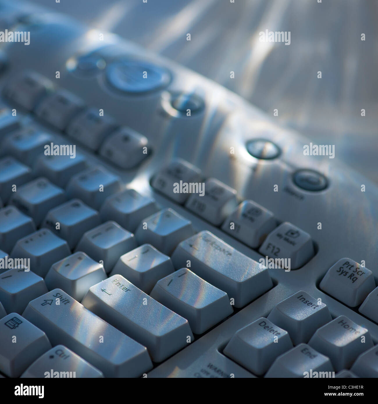 Studio shot of computer keyboard Stock Photo - Alamy