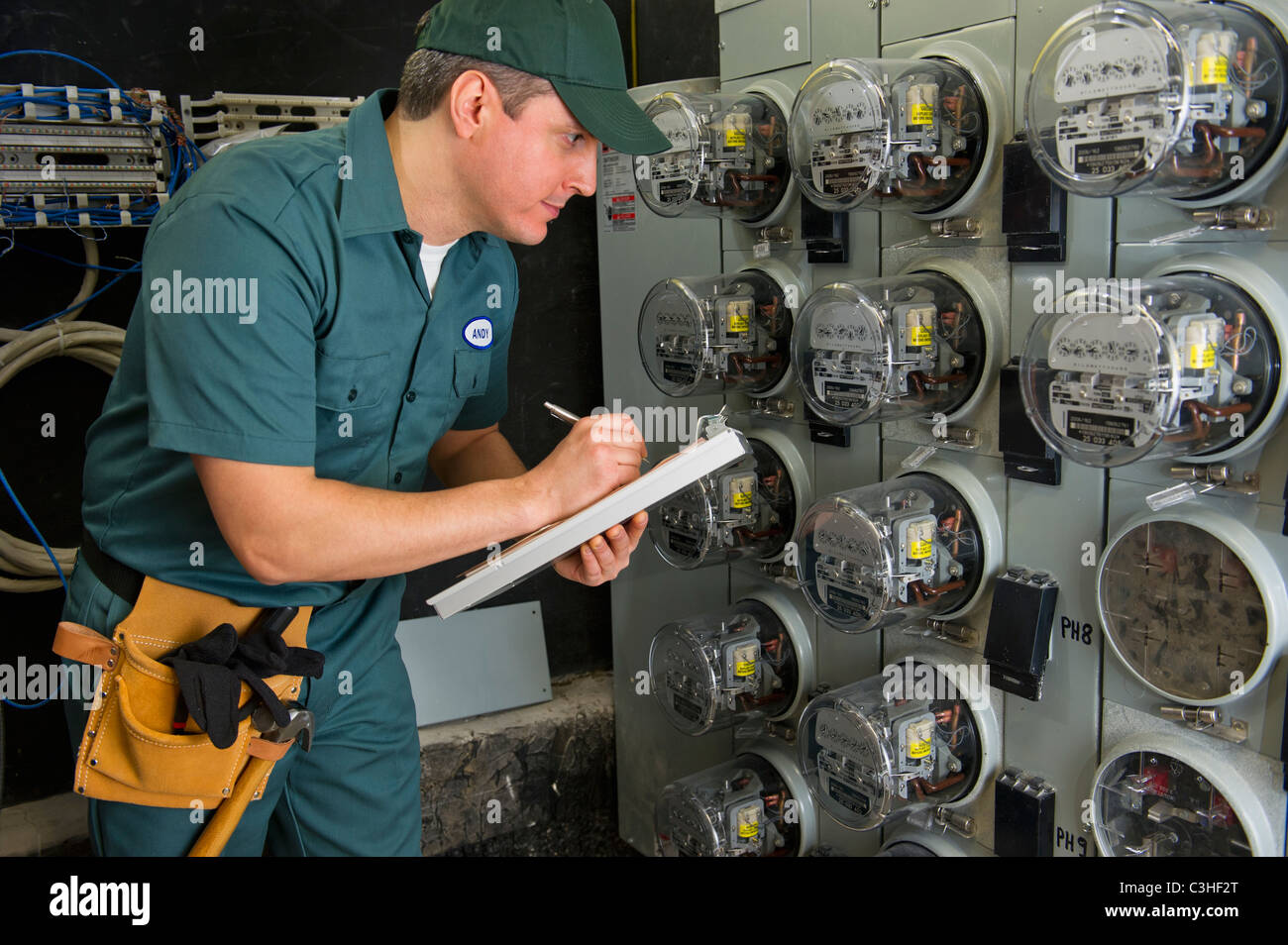 Electricity meter hi-res stock photography and images - Alamy
