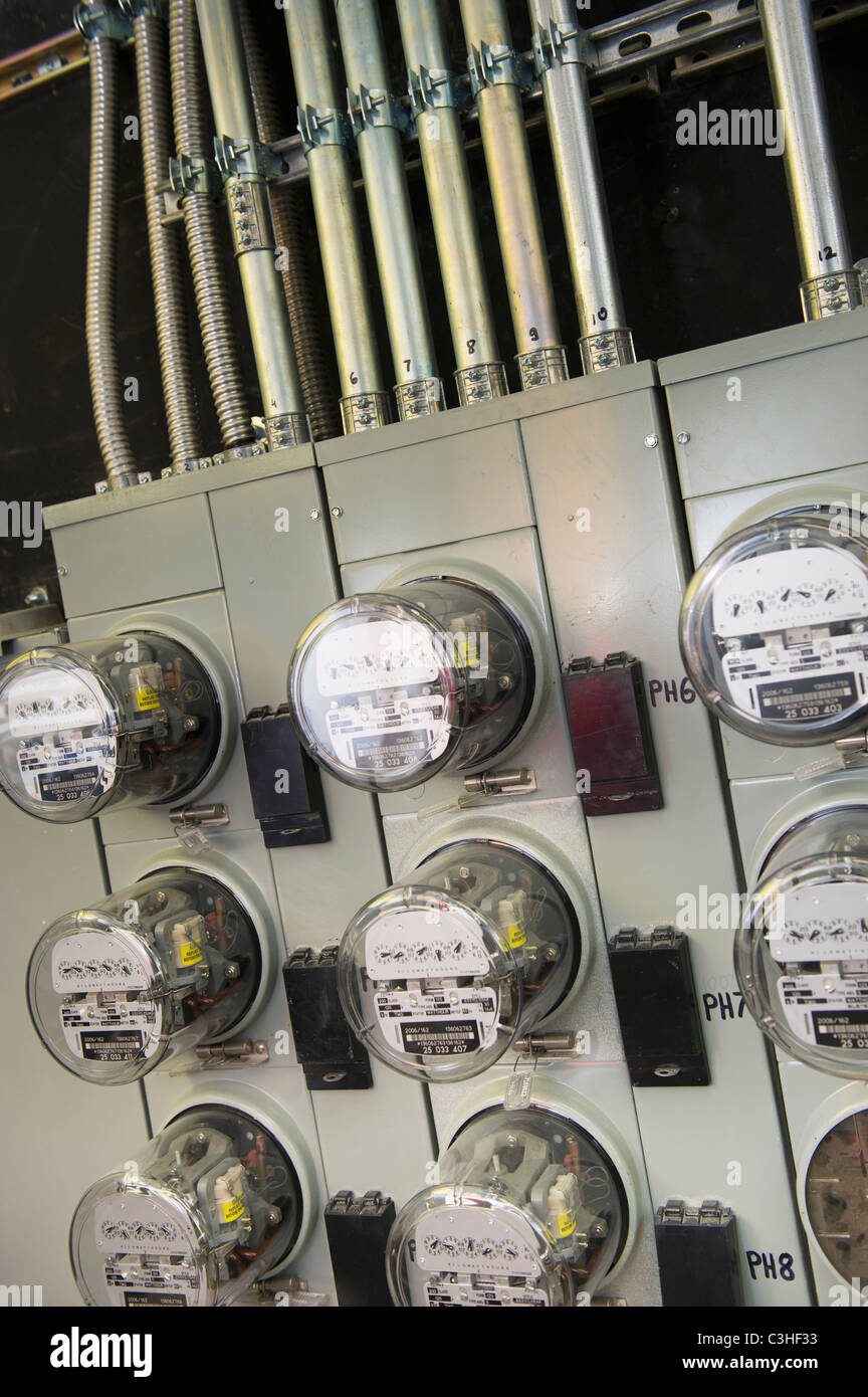 Electricity meter usa hi-res stock photography and images - Alamy