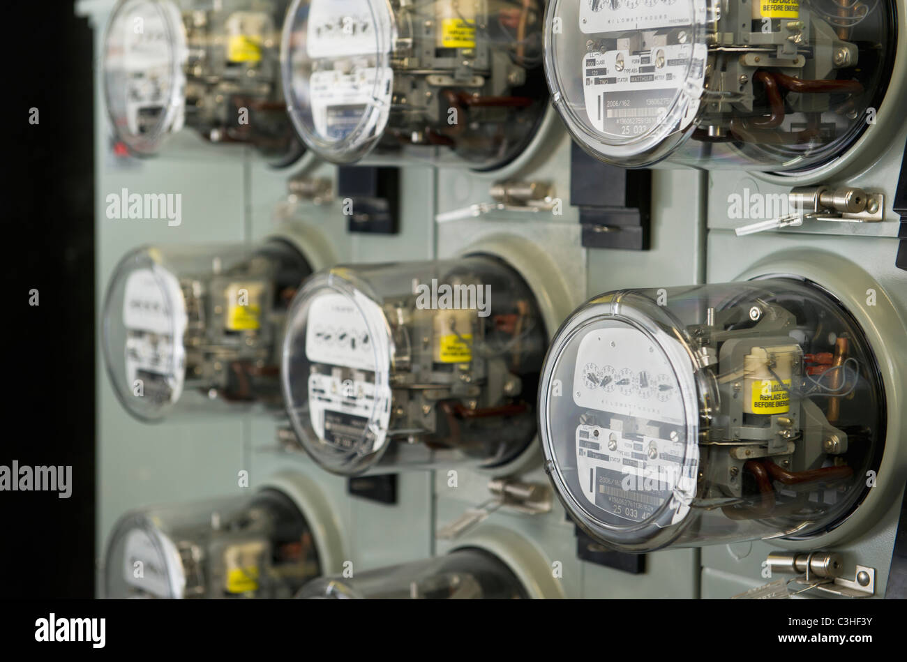 Measuring with meter hi-res stock photography and images - Alamy