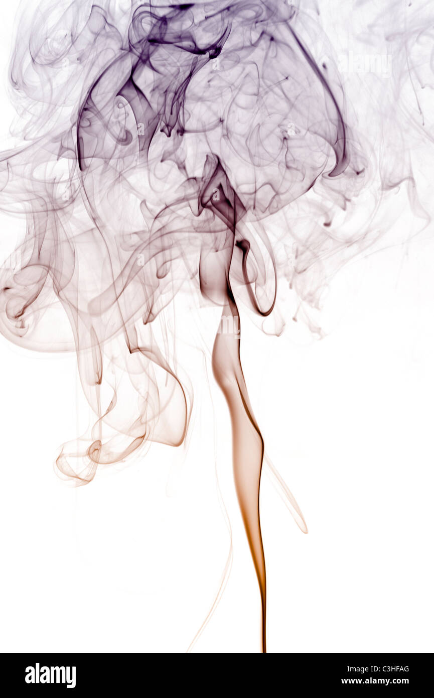 rising coloured smoke Stock Photo - Alamy