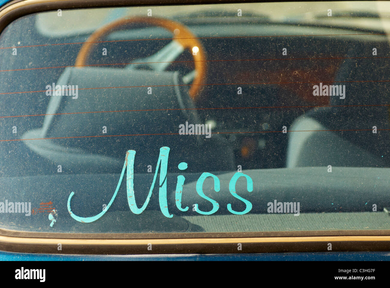 Mini Cooper Back Window