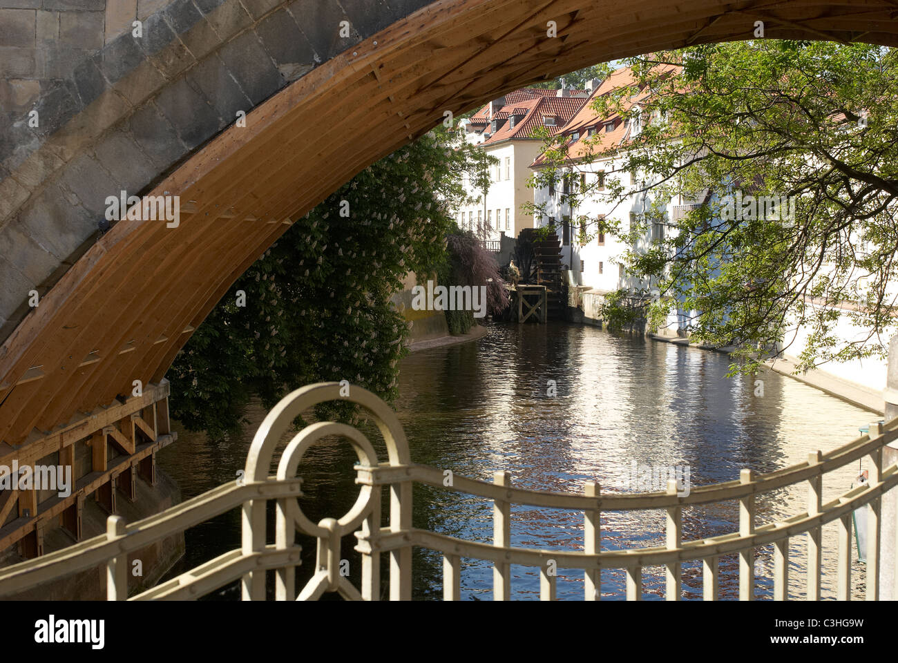Prague Kampa Island Czech Republic Stock Photo - Alamy