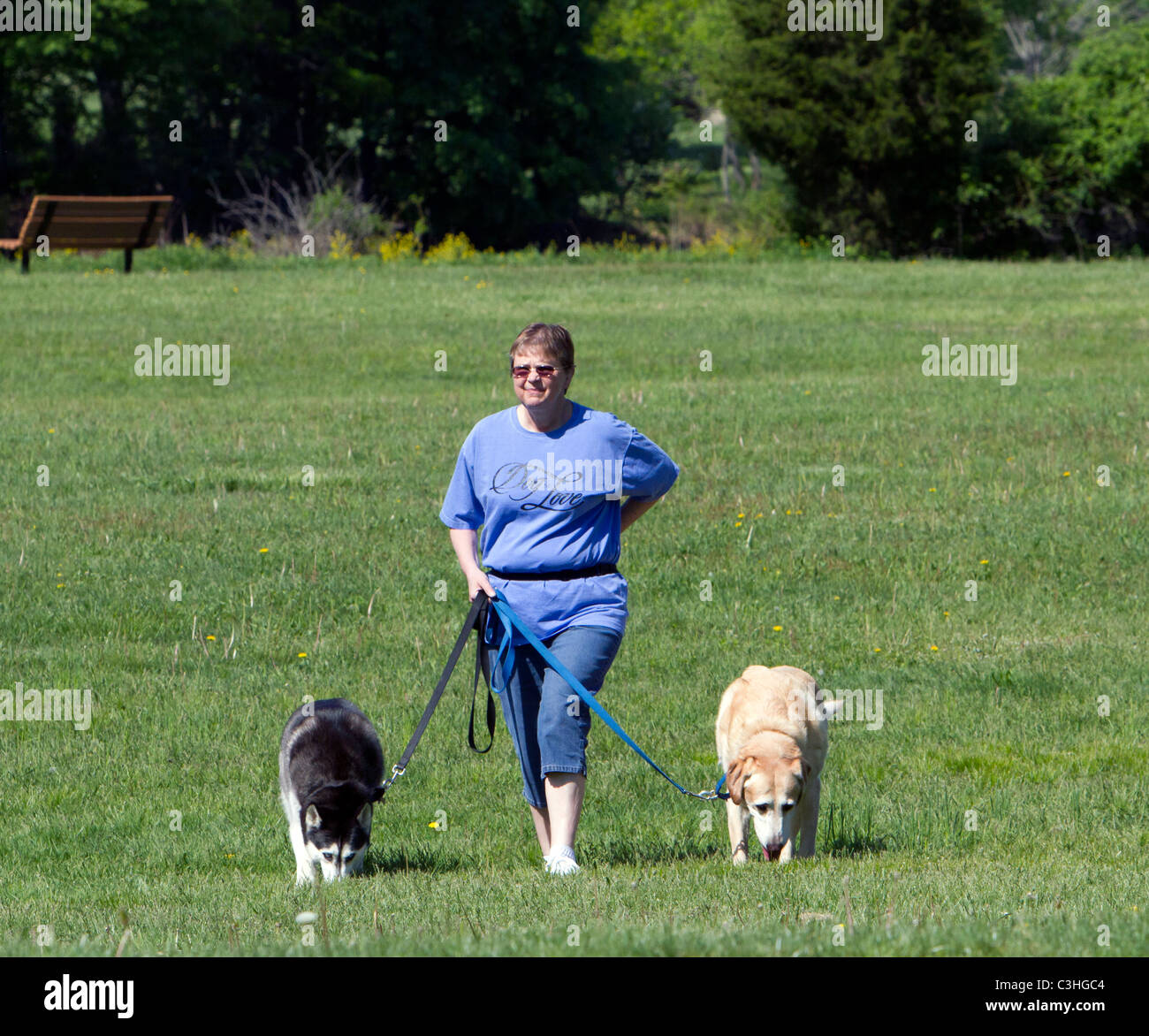 Obese woman walking hi-res stock photography and images - Alamy